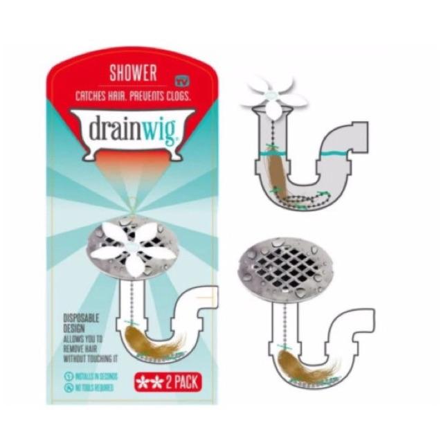 ที่ดักเส้นผมในท่อระบายน้ำ ดักจับเส้นผม Drainwig - โซ่ดักผม - ที่ดักจับ ...
