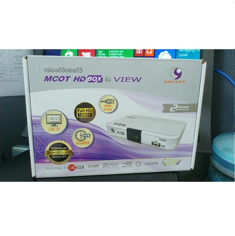 MCOT กล่องรับสัญญาณดิจิตอลทีวี มีระบบเสียง DOLBY DIGITAL PLUS ดูทีวีกว่า 30 ช่อง มีช่อง HD กว่า ...