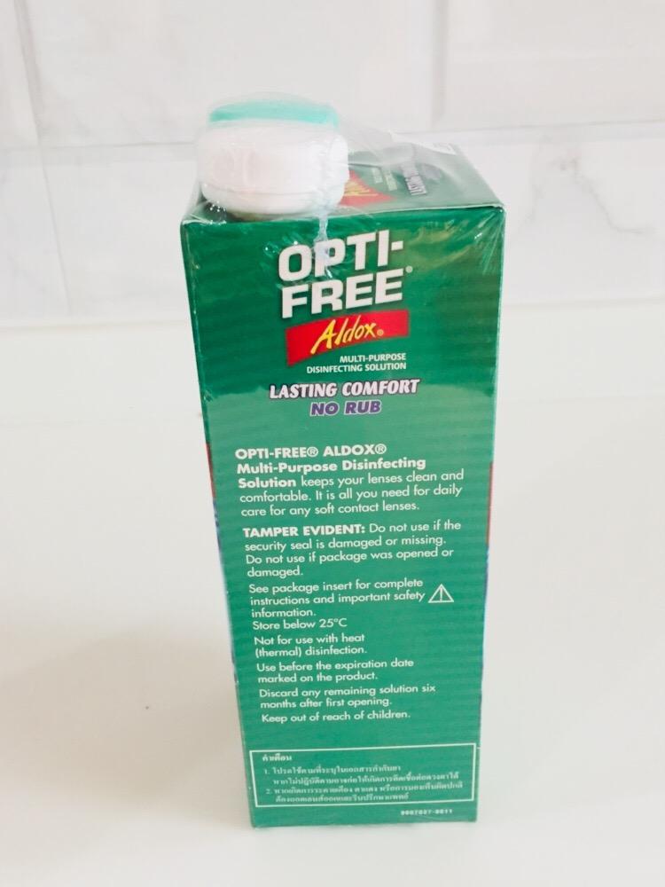 Alcon Opti-Free Aldox น้ำยาแช่คอนแทคเลนส์ 355ml. - HANS - ThaiPick
