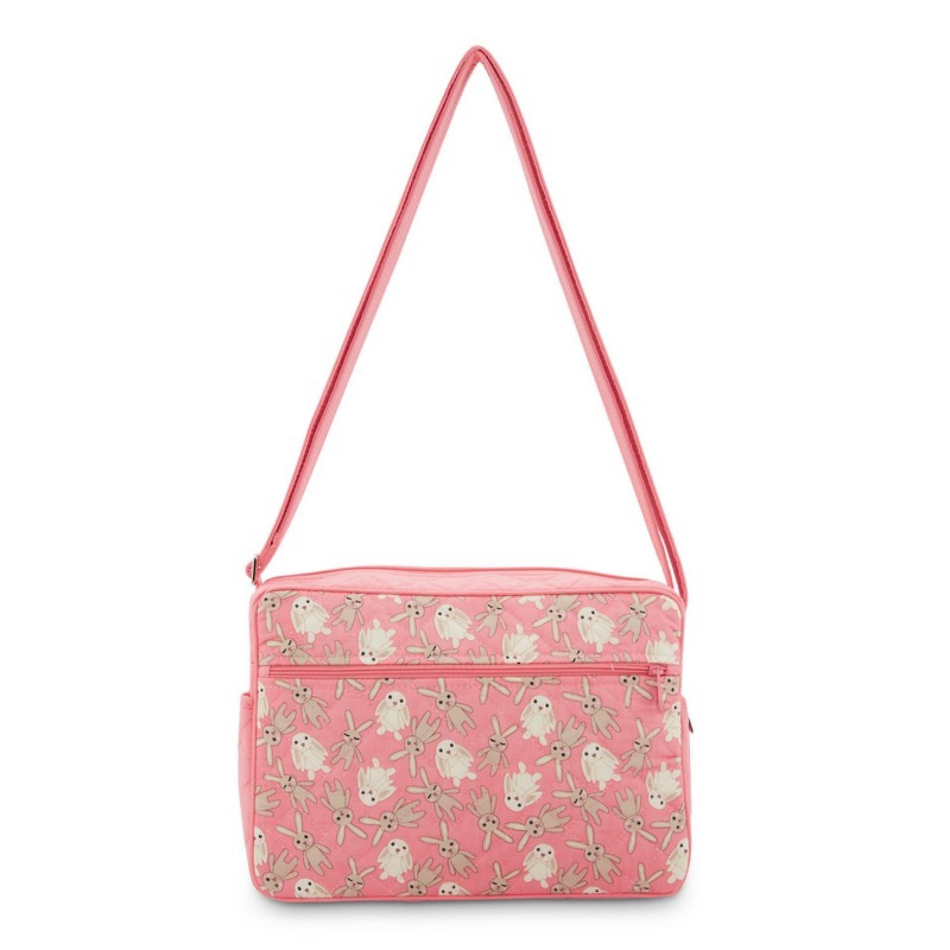 กระเป๋าสะพายข้าง NaRaYa Bunny Printed with Ribbon - Naraya - ThaiPick