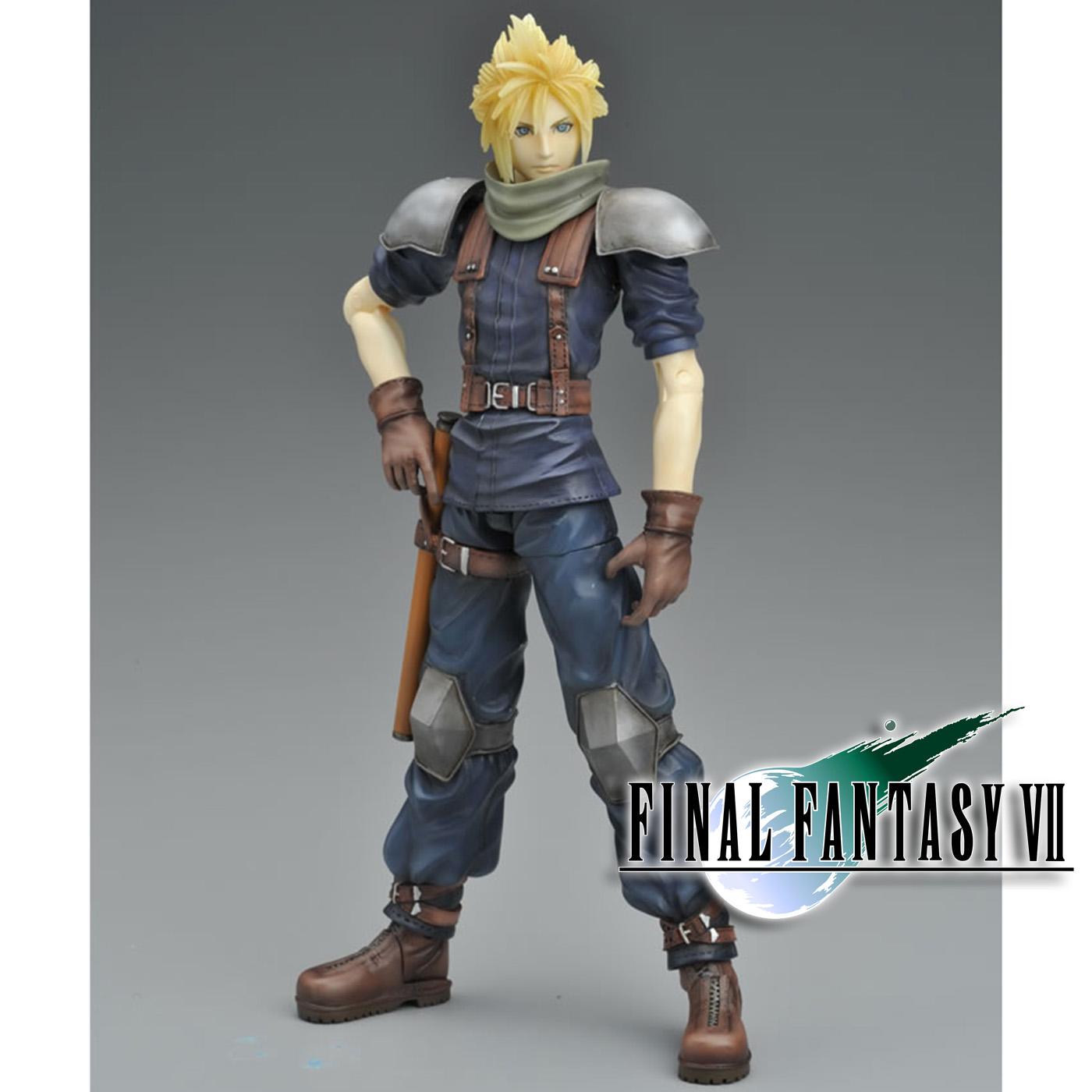 Figure Action Play Arts Final Fantasy Vii ไฟนอลแฟนตาซี Cloud Strife ค ...