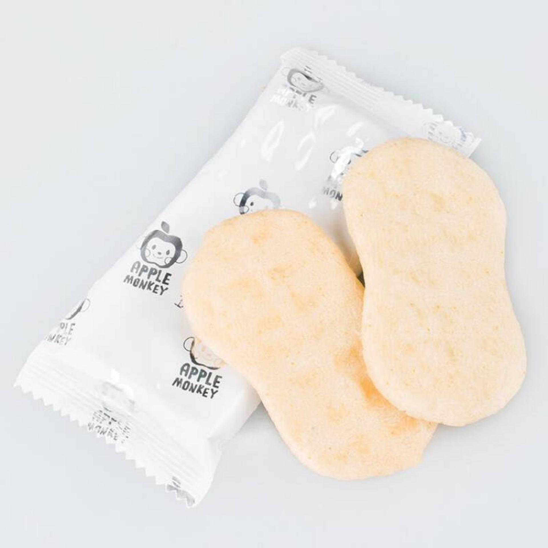 Apple Monkey ข้าวอบกรอบออร์แกนิก (รสผักโขม) - RuklookPRL - ThaiPick