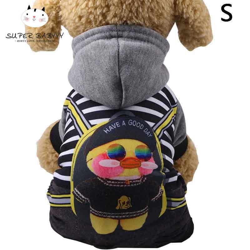 SBY Pet Dog Cat Clothes Hoodie Keep Warm Cute Cartoon Pattern For ...