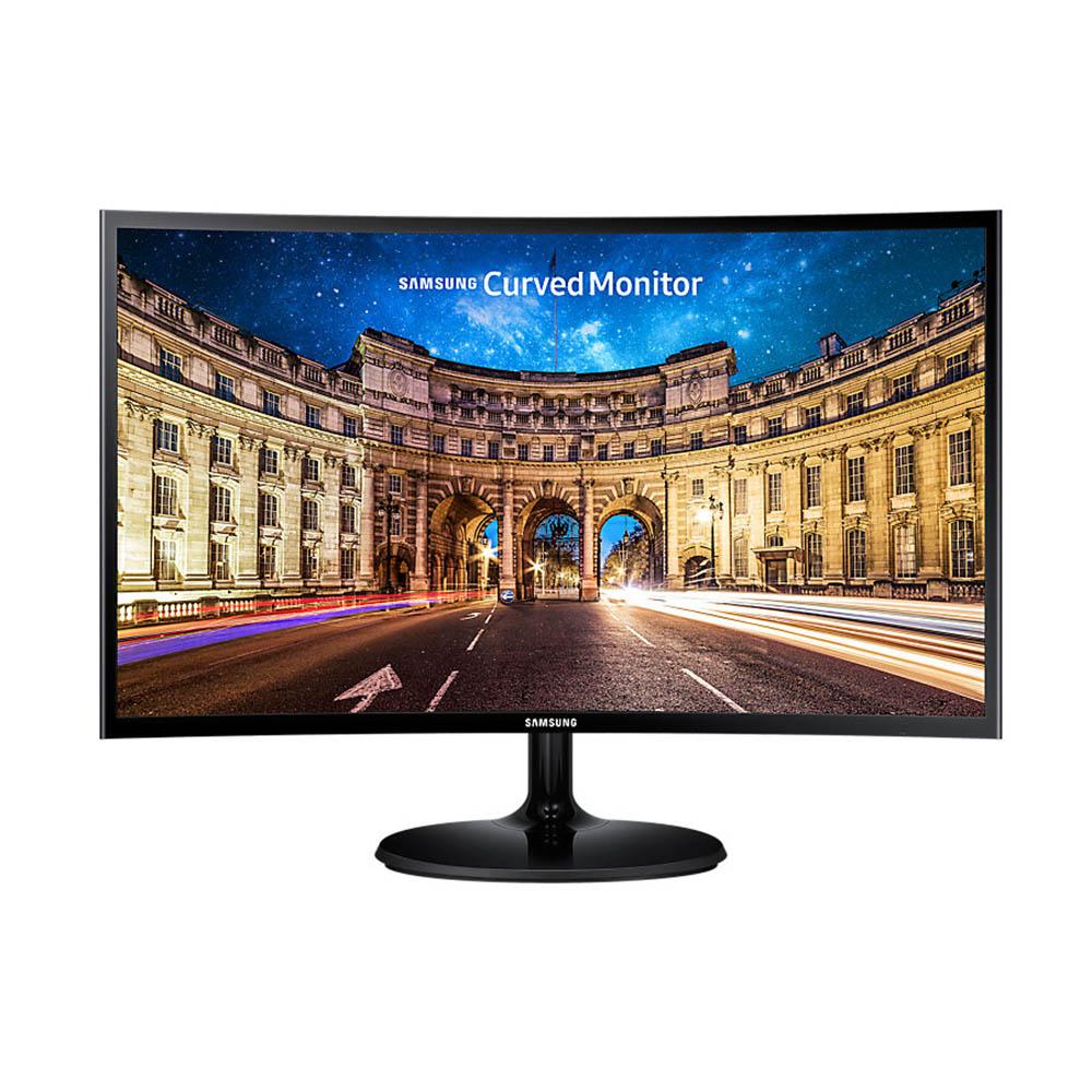 Samsung Curved Monitor 24" - C24F390 (60Hz), 1800R, Contrast 3000:1 ...