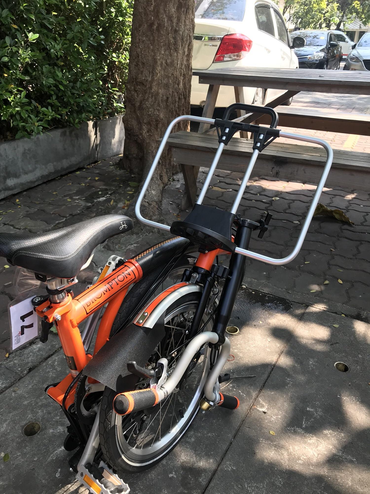 Front Luggage Rack for Brompton - Velotique on Ekkamai - ThaiPick