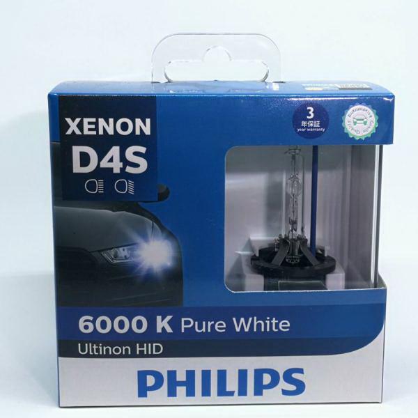 PHILIPS Xenon D4S 6000K Pure White Ultinon HD แสงสีขาว - MixASale