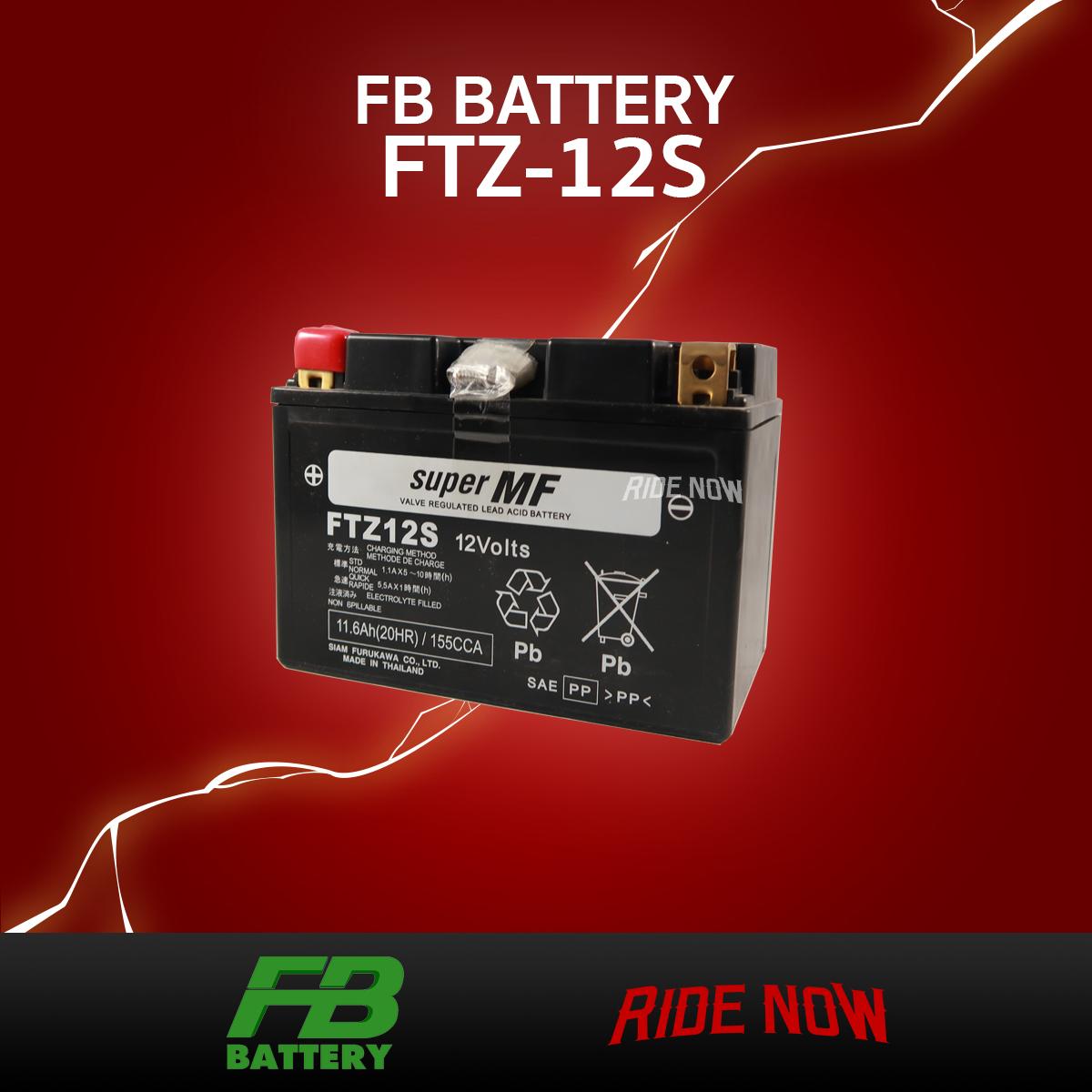 รีวิว FB FTZ12S-MF (12V 11.6AH) แบตเตอรี่แห้ง - Joe Car Modification