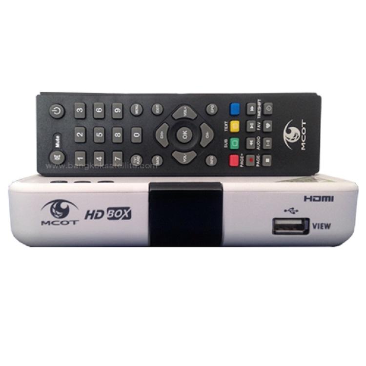 MCOT กล่องรับสัญญาณดิจิตอลทีวี มีระบบเสียง DOLBY DIGITAL PLUS ดูทีวีกว่า 30 ช่อง มีช่อง HD กว่า ...