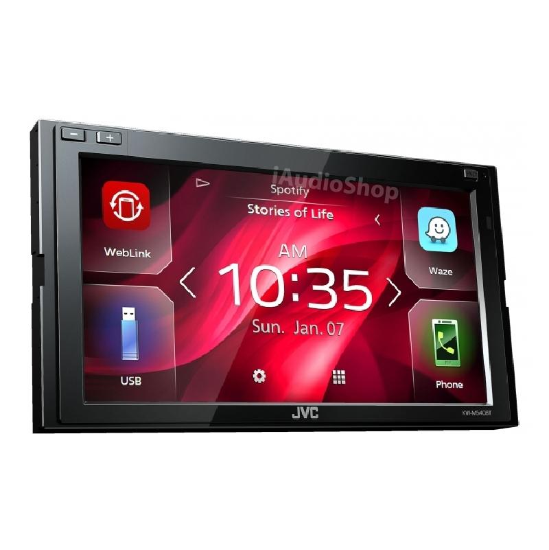 เครื่องเสียงรถ วิทยุติดรถยนต์ JVC KW-M540BT , จอ2DIN, (แบบไม่ต้องใช้แผ่น) เครื่องเสียงรถ หน้าจอ ...