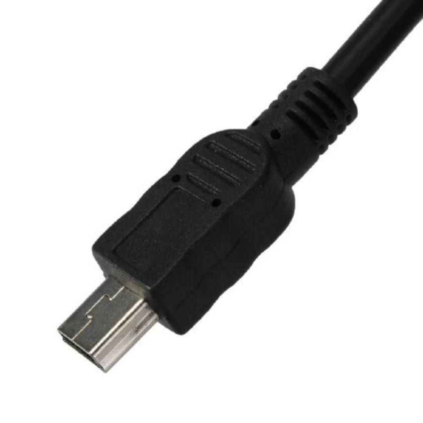 14m Mini USB B Male to USB 2.0 A Female Host OTG Adapter Extension ...