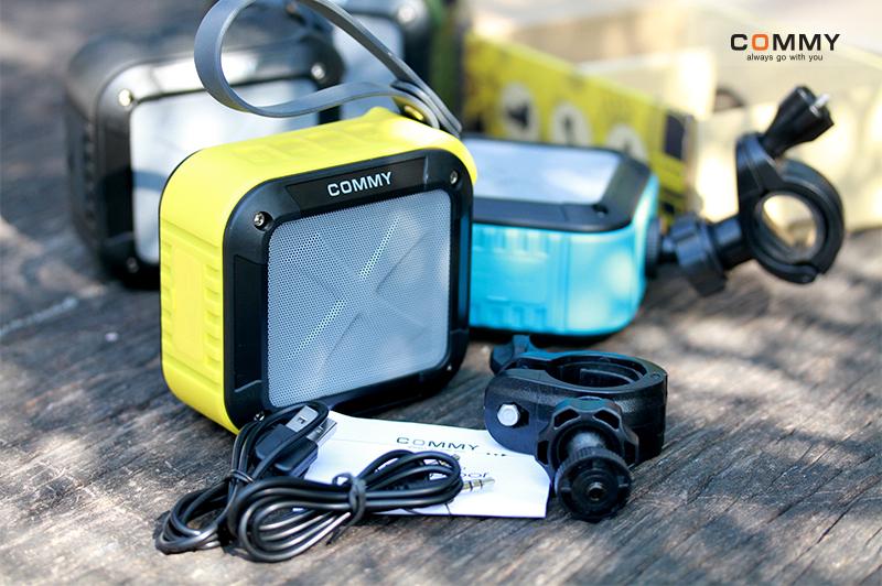 Commy Bluetooth Speaker BS 103 For Bike Water Proof | Lazada.co.th