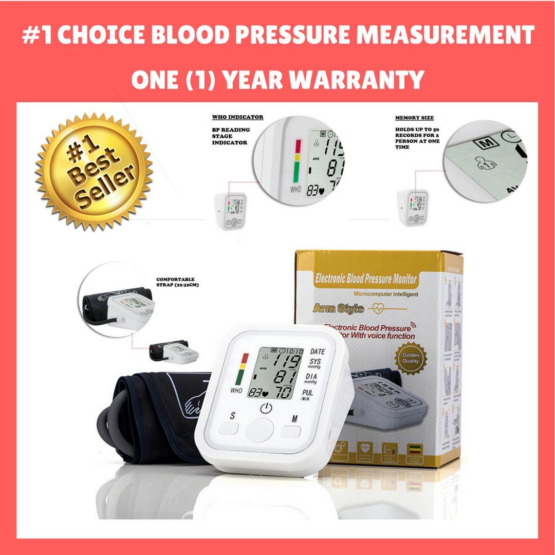 Electronic Blood Pressure Monitor Microcomputer Intelligent at George ...