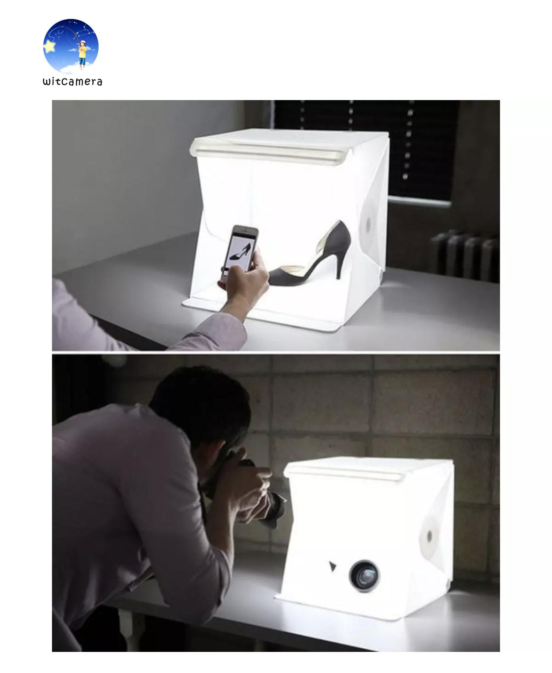 สตูดิโอถ่ายภาพ กล่องถ่ายภาพ แบบพกพา Light Room LightRoom Photo Studio 9 ...