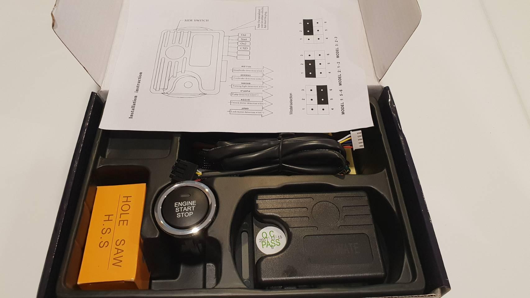 ชุดปุ่ม Push Start ( Engine Start Module) - ynj tools shop - ThaiPick