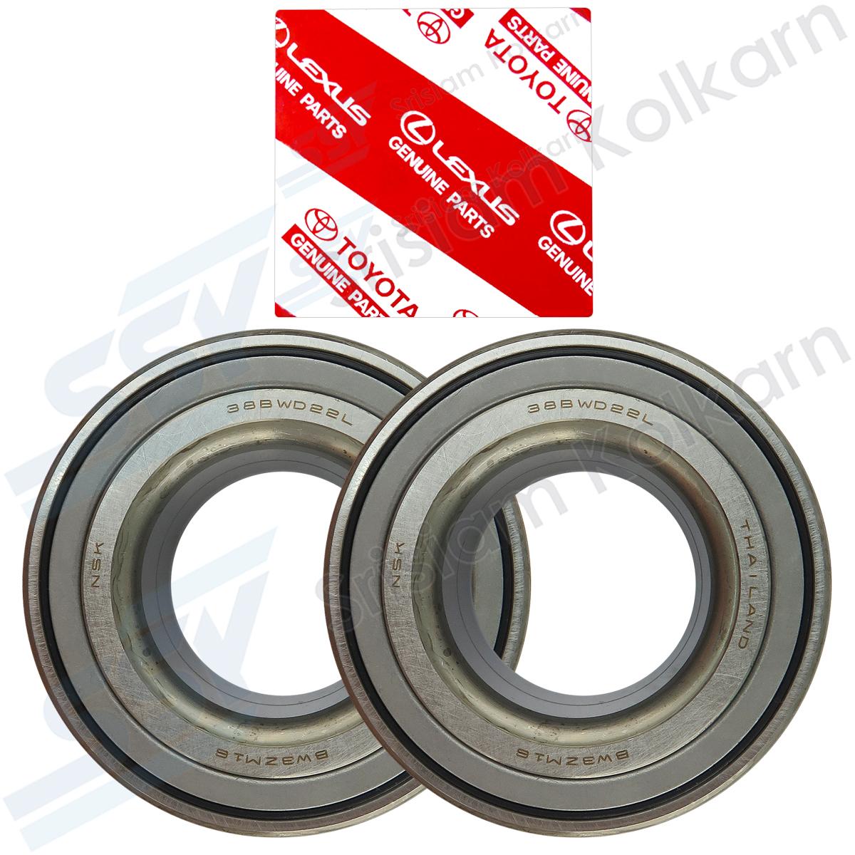 ลูกปืนล้อหน้า WISH ปี 2003-2007 TOYOTA (90080-36137) (อะไหล่แท้เบิก ...