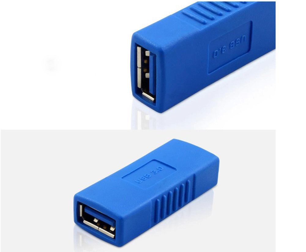อะแดปเตอร์ usb 3.0 F/F USB 3.0 A Female to A Female F/F Converter ...