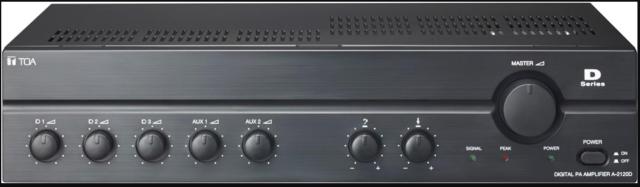 TOA Mixing Amplifier รุ่น A-2120 D 120 วัตต์ ( A2120D พาวเวอร์ แอมป์ ...