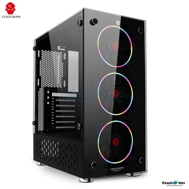 ขายดี GAMING CASE - Intel® Core™ i7-6700 GTX-1050TI RAM 8GB (SSD)