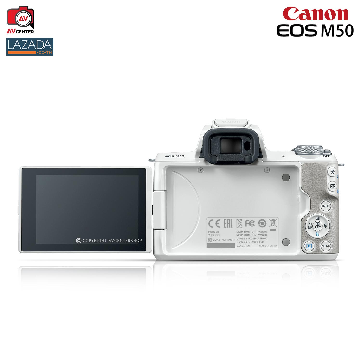 CANON CAMERA EOS M50 EF-M 15-45mm IS STM (รับประกัน 1 ปี By AVcenter ...
