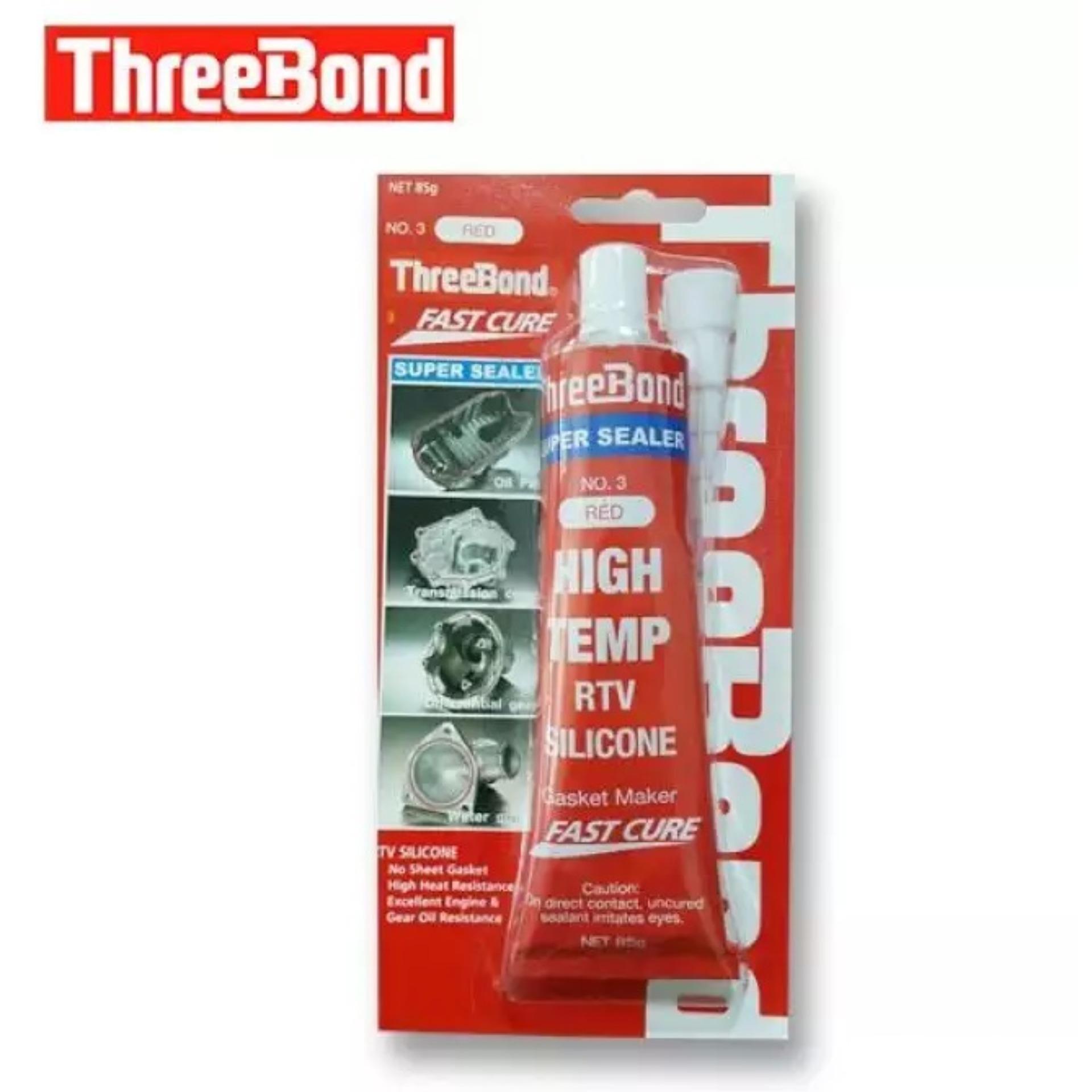 Threebond Super Sealer No.3 Red NET 85g กาวปะเก็นแดง ซิลิโคนเหลวแทนปะเ ...
