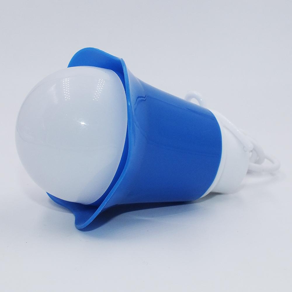 LED แอลอีดีหลอดไฟพกพา LED BULB USB Lamp DC 5V 5W Met Power Bank Notebook Camping Light Bulb ...