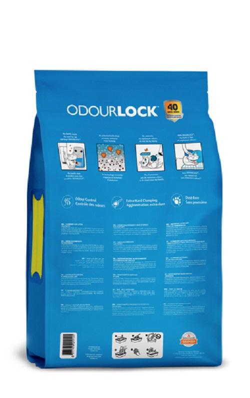 Odour Lock 12 Kg. ทรายแมวภูเขาไฟ ฝุ่นน้อย จับตัวเป็นก้อนเร็ว เก็บกลิ่น ...