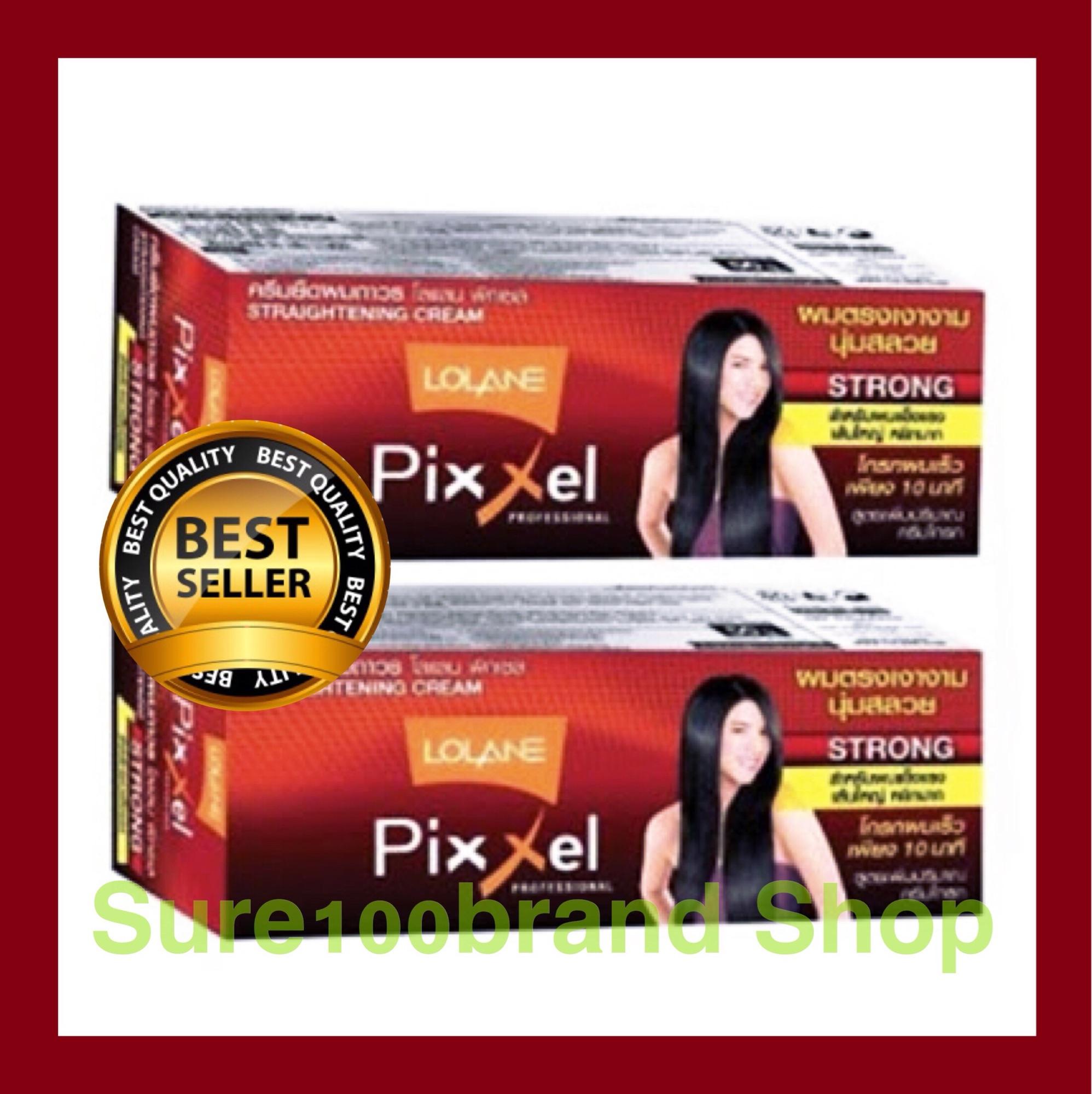 Lolane Pixxel Straightening Cream 50110ml โลแลน พิกเซล ครีมยืดผม ยืด โลแลน สูตร(เขียว นอร์มอล ผม ...