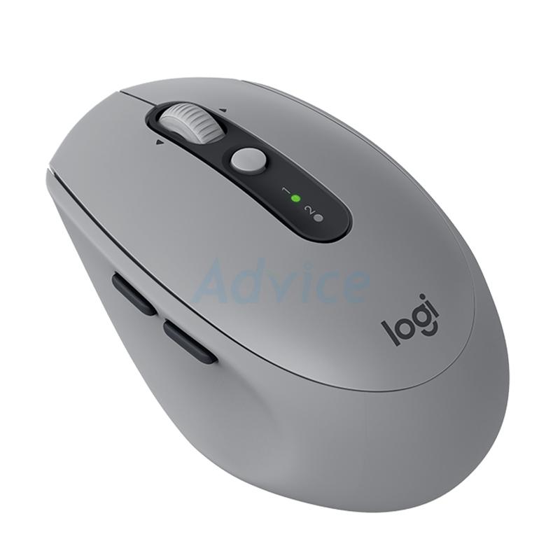 MULTI-DEVICE SILENT Mouse LOGITECH (M590) Gray Tonal (( เมาส์ ...