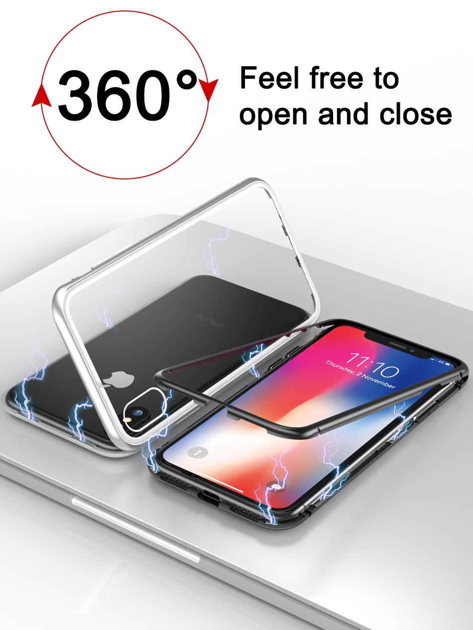 BKKONLINE Huawei P20 HUAWEI P 20 Luxury Hard Full Protection Phone Case For 360 Magnetic ...