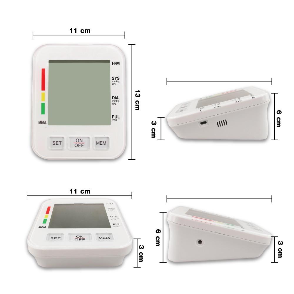 เครื่องวัดความดันโลหิต Upper Arm Electronic รุ่น GT - 702C - White - HouseHold Society - ThaiPick