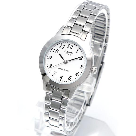 Casio นาฬิกาข้อมือผู้หญิง สายสแตนเลส รุ่น LTP-1128 ของแท้ประกันศูนย์ ...