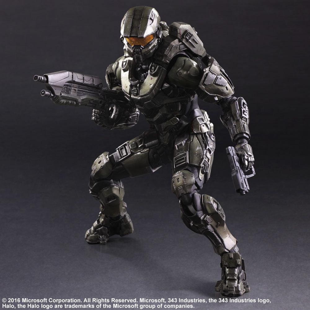 Figma ฟิกม่า Figure Action Play Arts Kai Halo 5 Guardians Master Chief ...