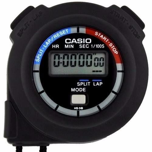 CASIO STOPWATCH SPORTY นาฬิกาจับเวลา สีดำ/สีเทา รุ่น HS-70W - SD' Trading - ThaiPick