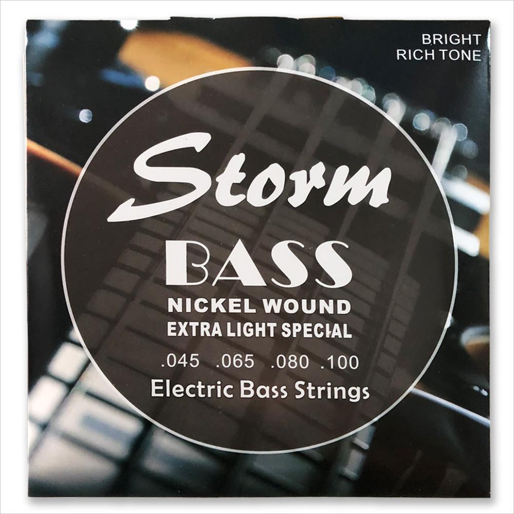 STORM สายเบสไฟฟ้าเคลือบสีเงิน - NICKEL WOUND Bass Strings - VRK SPORT ...
