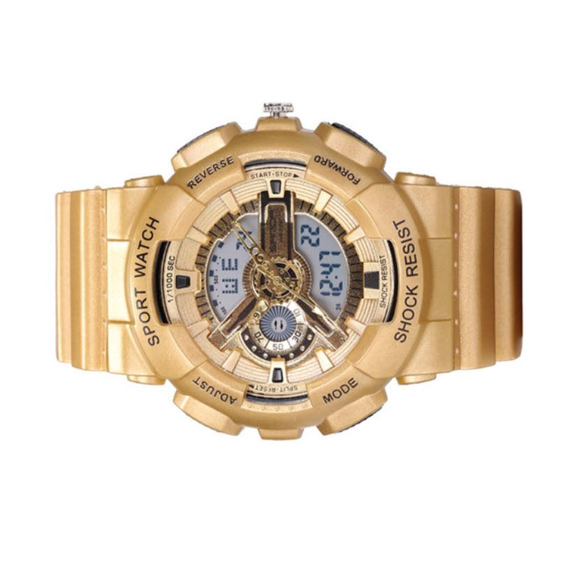 SANDAWATCH นาฬิกาข้อมือผู้ชาย S Shock Luxury Sport Digital LED ดูเวลา ...