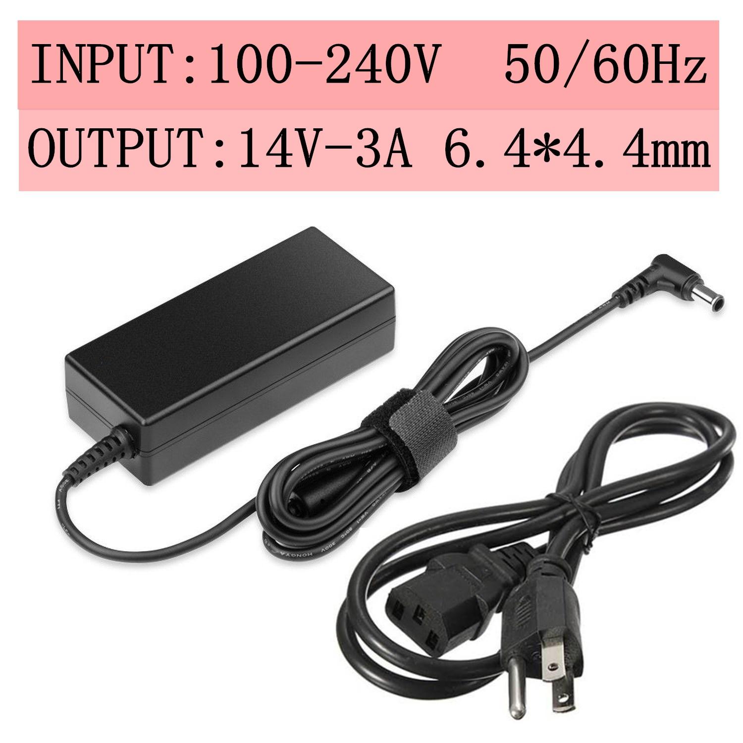 14V 3A(6.4*4.4mm) LG Samsung AC-DC Adapter Power Supply Plug for LG ...