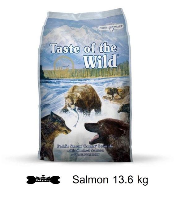 หาโปรโมชั่น TASTE OF THE WILD อาหารสุนัข แซลมอน smoked salmon 30lb / 13 ...