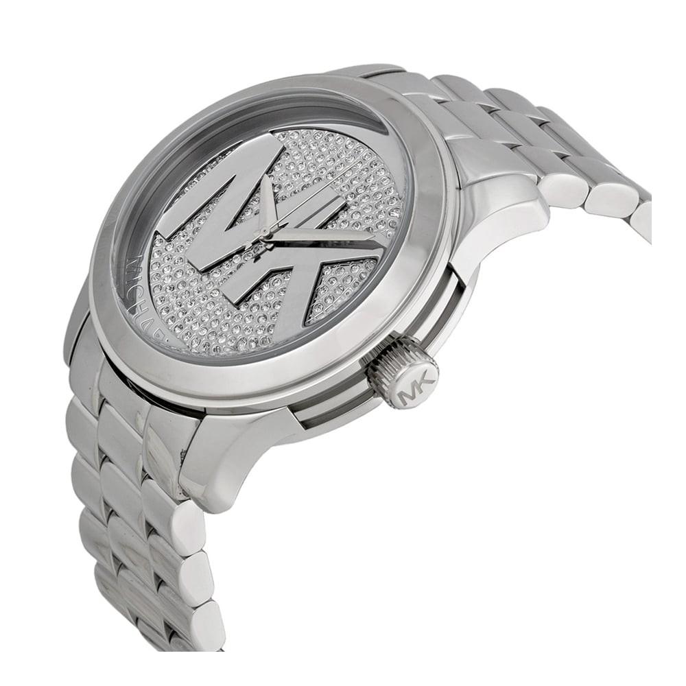 Michael Kros MK5544 Runway Crystal Pave Ladies Watch นาฬิกาแฟชั่น AP ...