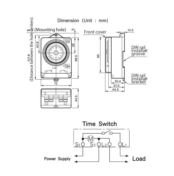 VIVA TIMER SWITCH สวิทช์ตั้งเวลา เครื่องตั้งเวลา นาฬิกาตั้งเวลา รุ่น TB388 ทำงานแม้ว่าไฟจะดับ ...