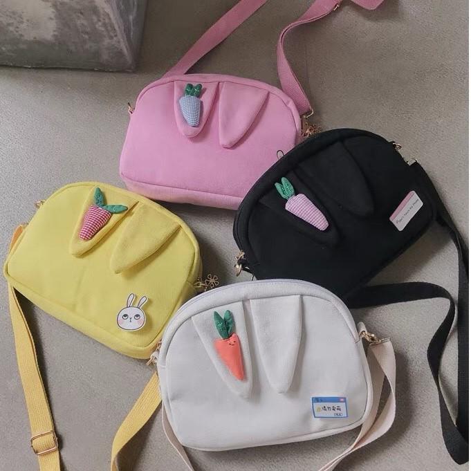 newgalleryshop(N716) -กระเป๋าสะพายข้างน้องกระต่ายน่ารักมุ้งมิ้ง ...