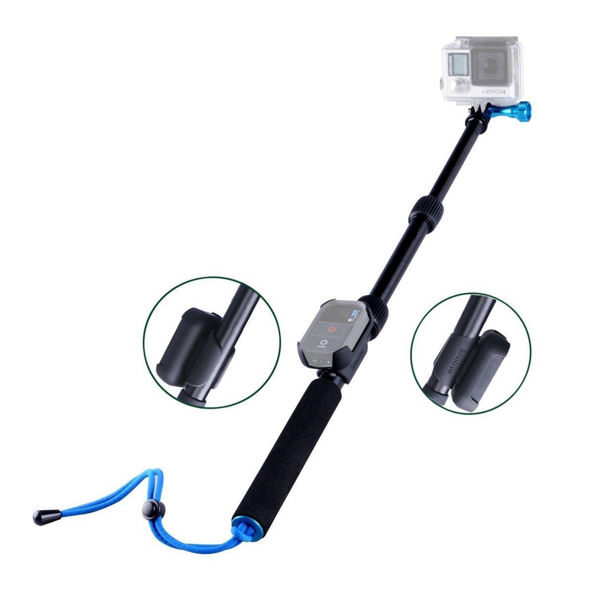 GoPro Smatree SmaPole S2 All-aluminum Gopro Handheld Pole integrated ...