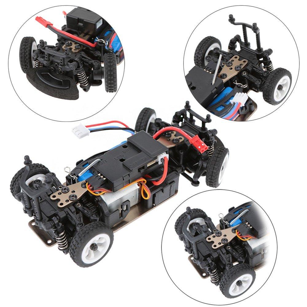 รถบังคับสไตล์แรลลี่ Wltoys K989 1/28 2.4G 4WD Brushed RC Rally Car RTR ...