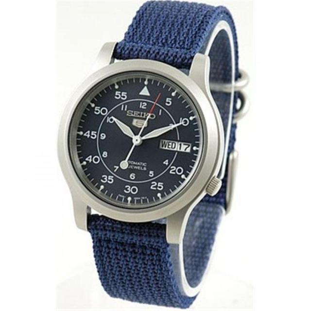 รีวิว Seiko 5 Military Automatic Men's Watch รุ่น SNK807K2 - Navy Blue