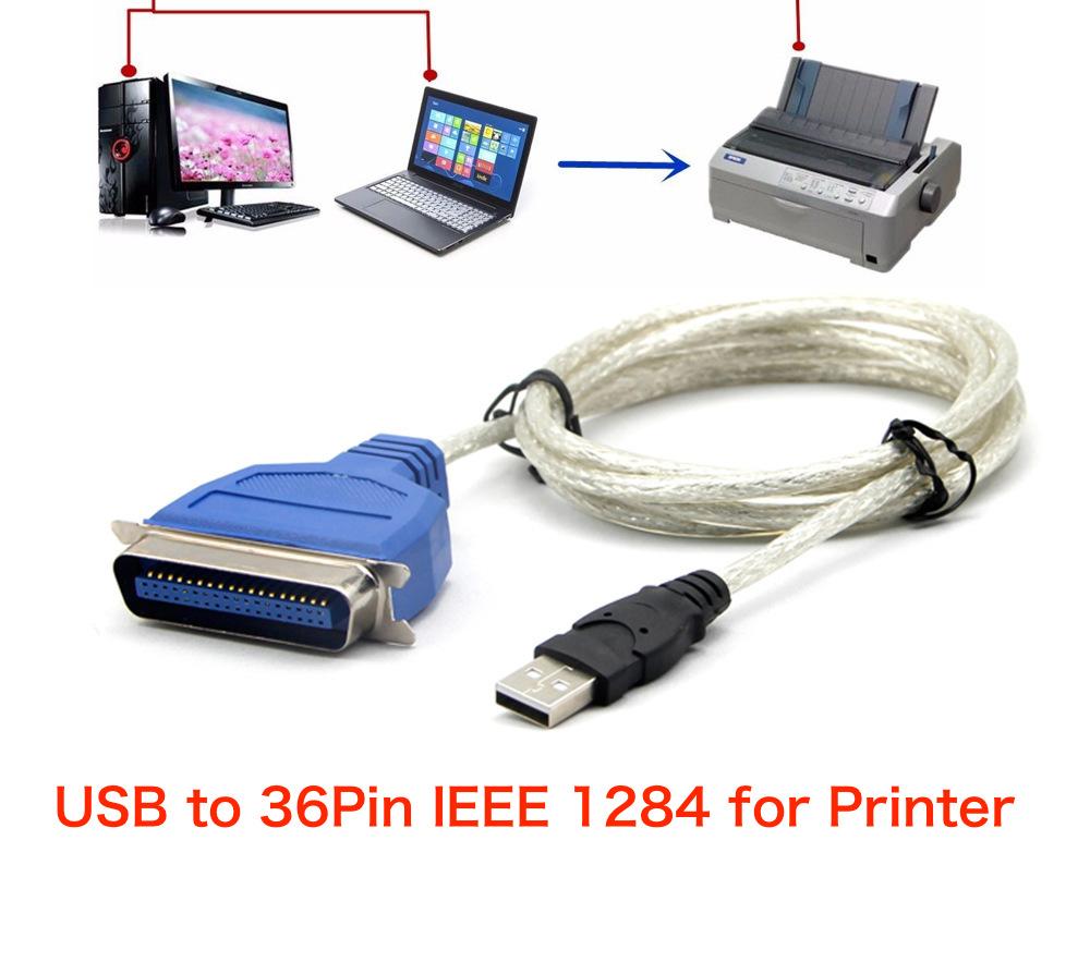 Sound Friend USB 2.0 to Parallel IEEE 1284 Centronic 25 Pin DB ...