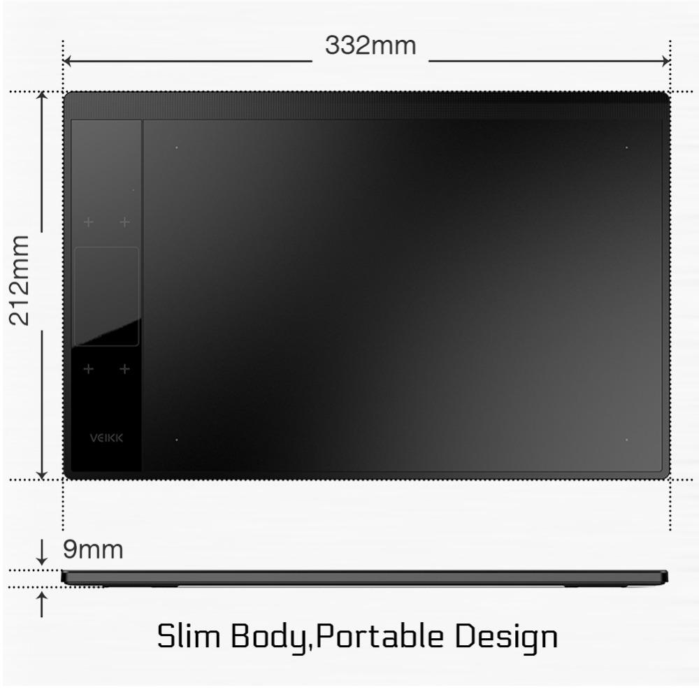 พร้อมส่ง เม้าส์ปากกา VEIKK A30 V2 กราฟิกแท็บเล็ต กระดานวาดภาพกราฟิก ...