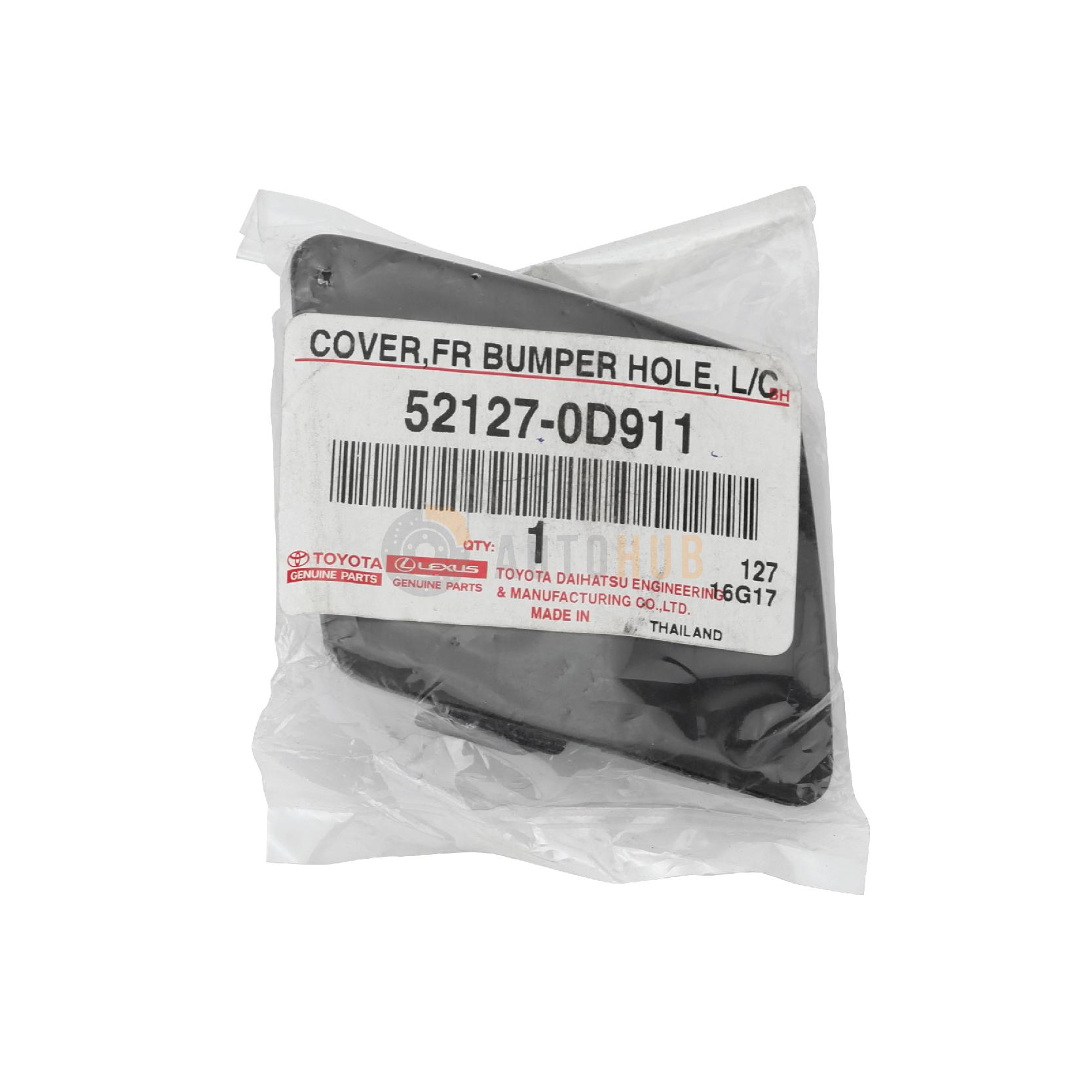 (ฝาปิดรูลากรถ ฝาปิดตะขอลากรถ เหลี่ยม งานแท้ห้าง) สำหรับรถโตโยต้า YARIS ...