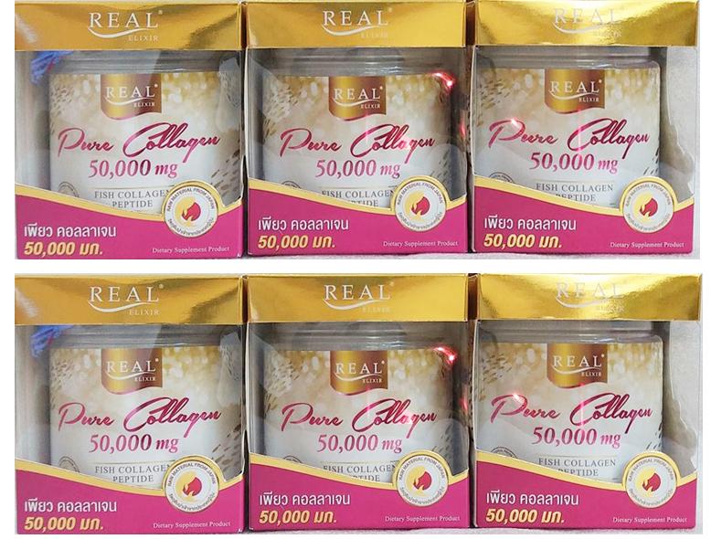Real Elixir Pure Collagen 50 000 Mg 50g X 6 real-elixir-pure-collagen-50-000-mg-50g-x-6
