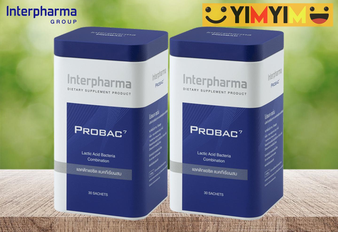 Probac7 โปร 30 ซอง x 2 กล่อง สินค้าใหม่ EXP. AUG 2022 บรรเทาอาการ ...