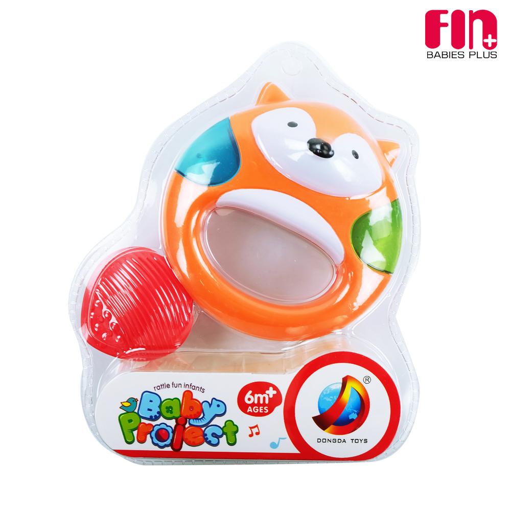 FIN BABIESPLUS ของเล่นเขย่ามือ เสริมพัฒนาการเด็ก รูปจิ้งจอก รุ่น TCN ...
