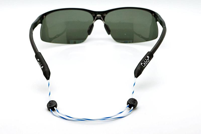 สายคล้องแว่นตาสายเคเบิล Cablz รุ่น Cablz Monoz Swirlzสีฟ้าขาว ...